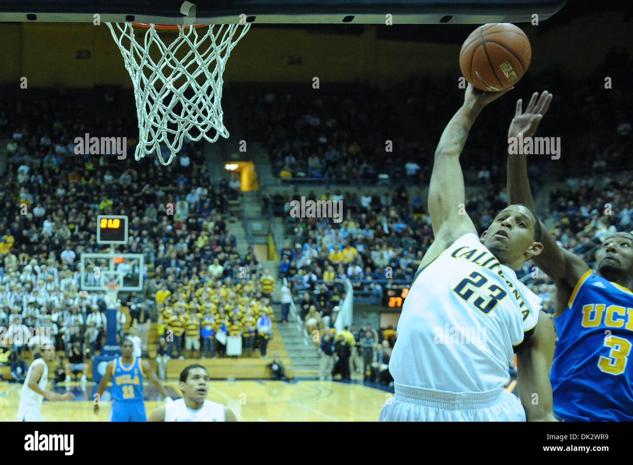 Feb. 20, 2011 - Berkeley, California, U.S - California Golden Bears ...