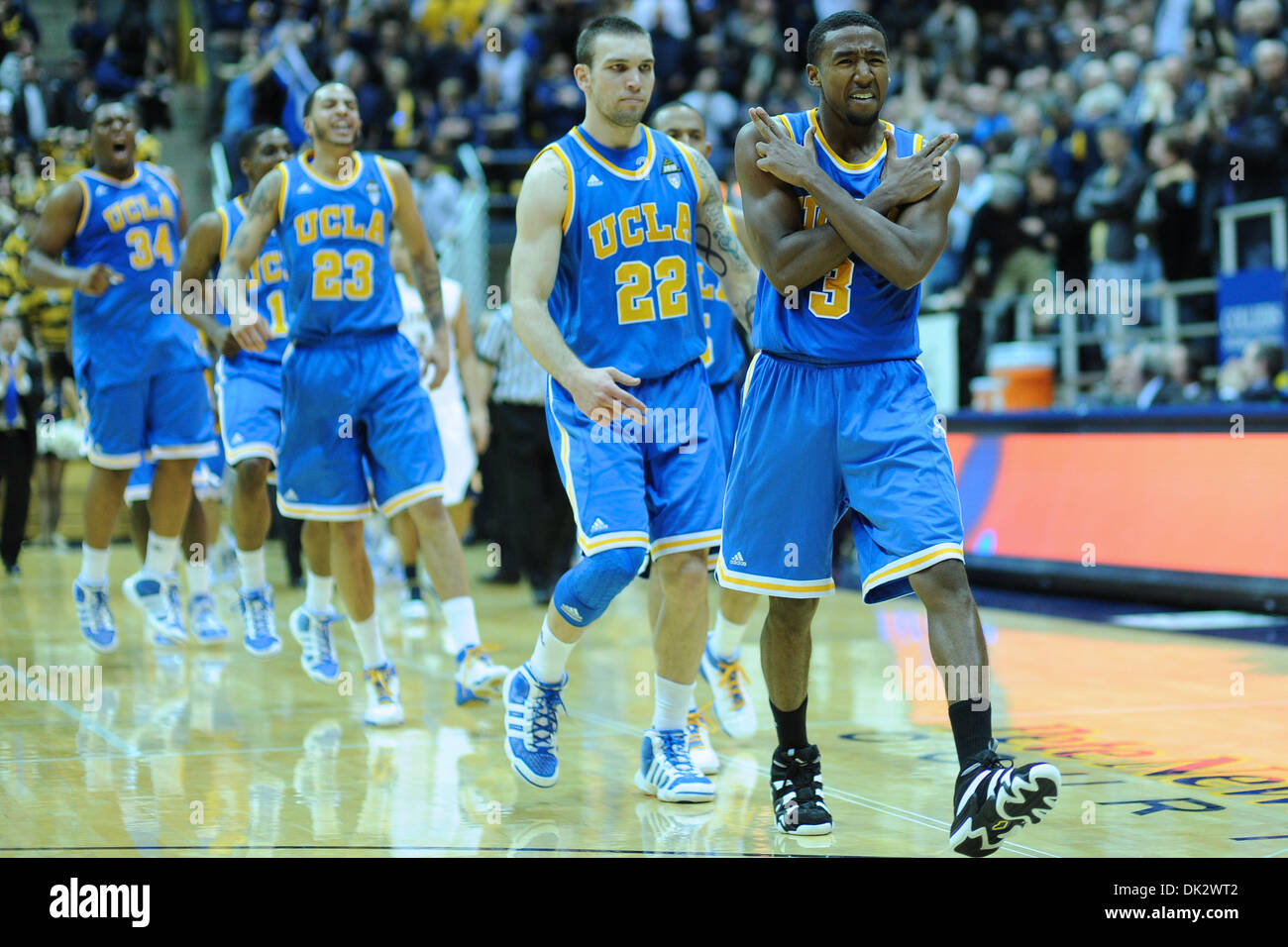 Feb. 20, 2011 - Berkeley, California, U.S - UCLA Bruins guard Malcolm ...