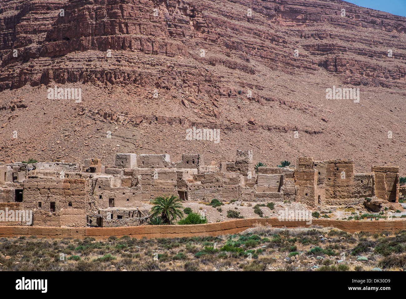 Kasbah, ancient typical fortification in Morocco Stock Photo - Alamy