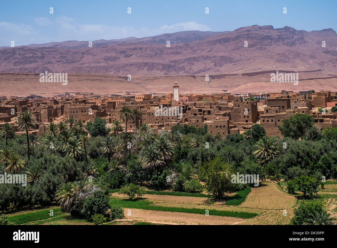 Kasbah, ancient typical fortification in Morocco Stock Photo - Alamy