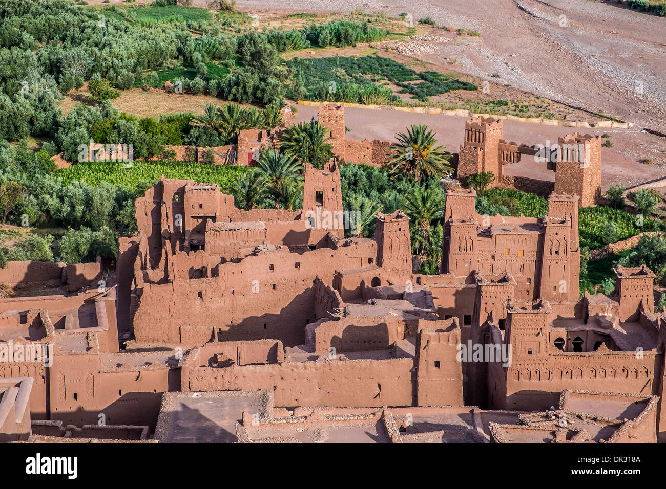 Kasbah, ancient typical fortification in Morocco Stock Photo - Alamy