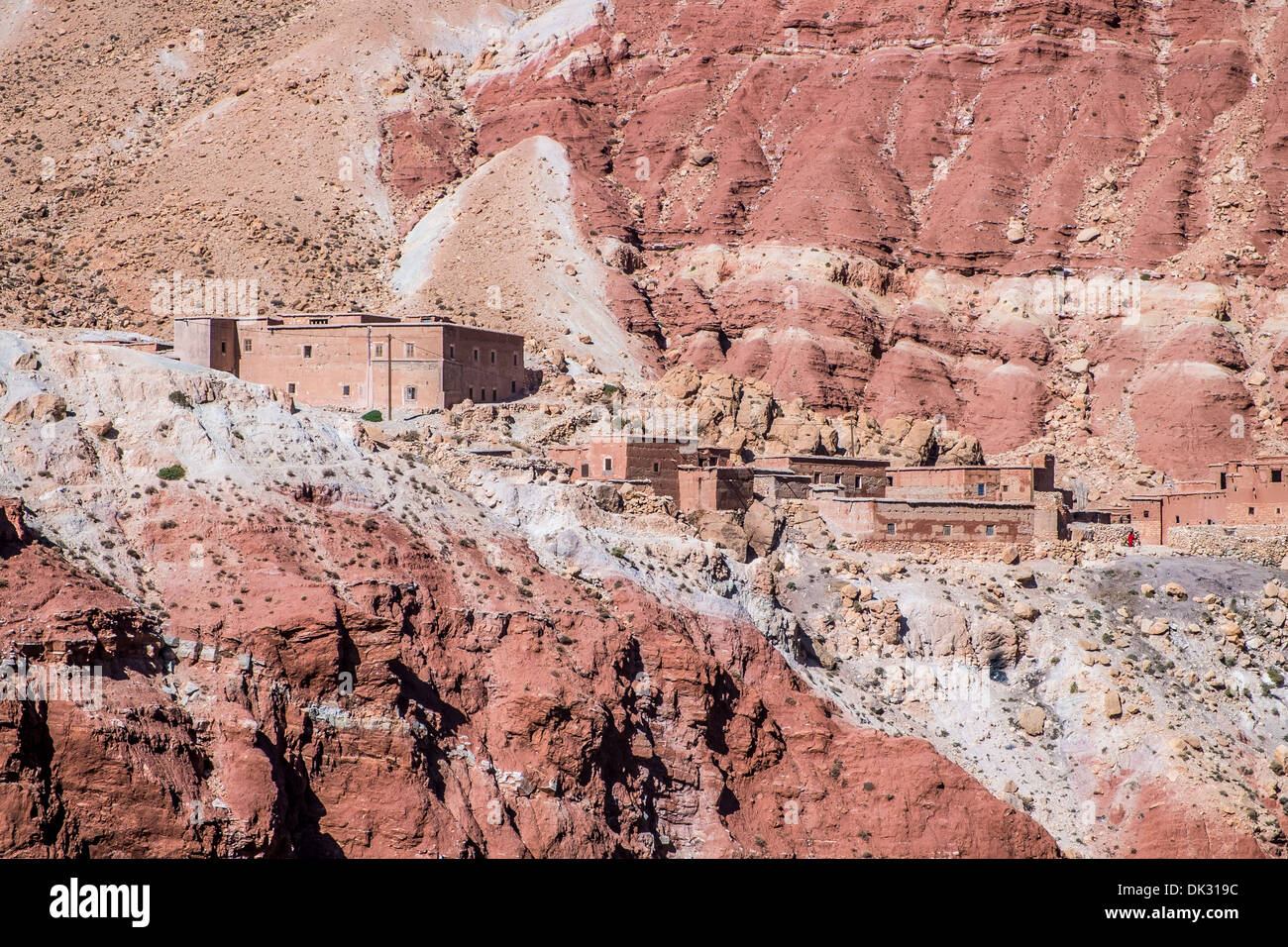 Kasbah, ancient typical fortification in Morocco Stock Photo - Alamy