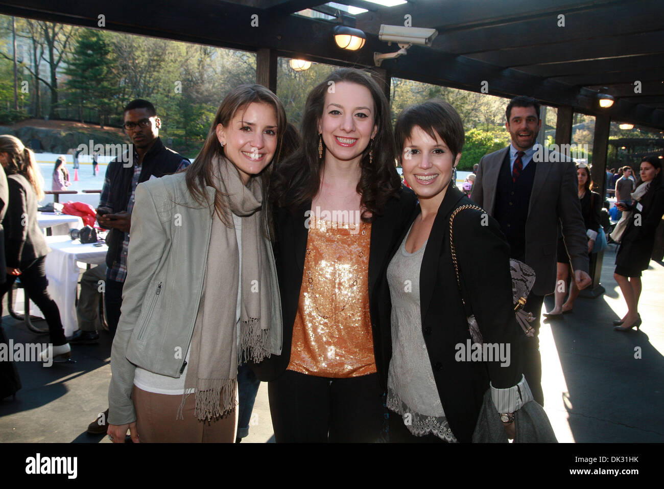 Nicole Feld Sara Hughes and Alana Feld 2012 Skating with Stars gala at ...