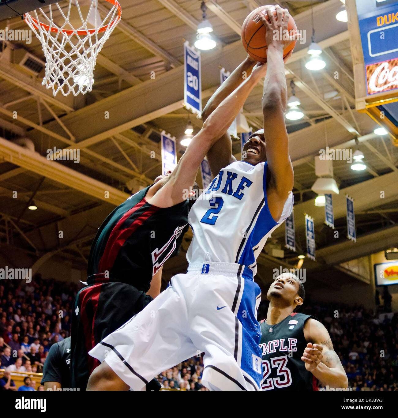 Feb. 23, 2011 - Durham, North Carolina, U.S - Duke Blue Devils guard ...