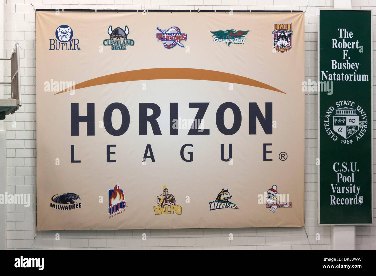 Feb. 23, 2011 - Cleveland, Ohio, U.S - The Busbey Natatorium on the ...