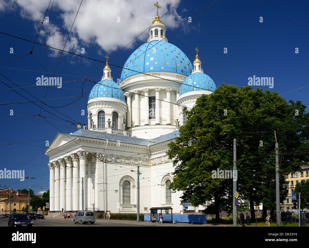 Trinity Cathedral, St. Petersburg, Russia Stock Photo - Alamy