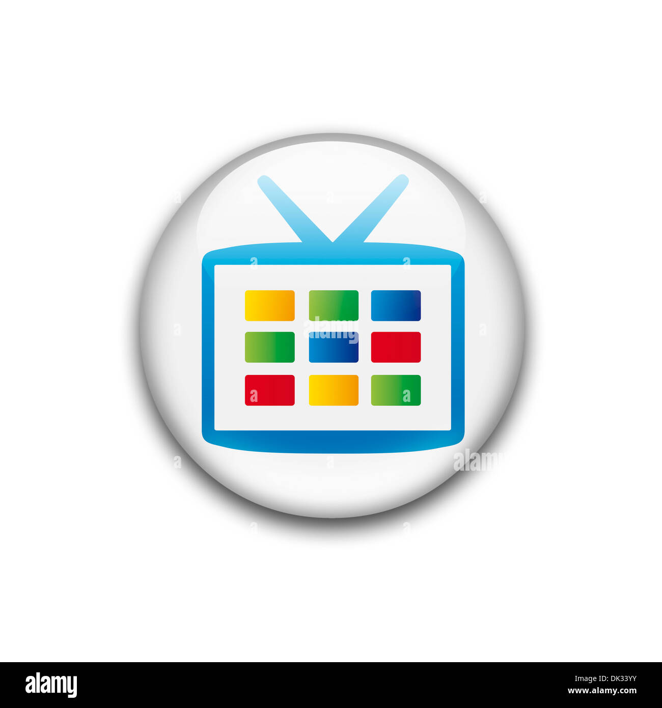Google TV logo symbol icon flag emenblem Stock Photo - Alamy
