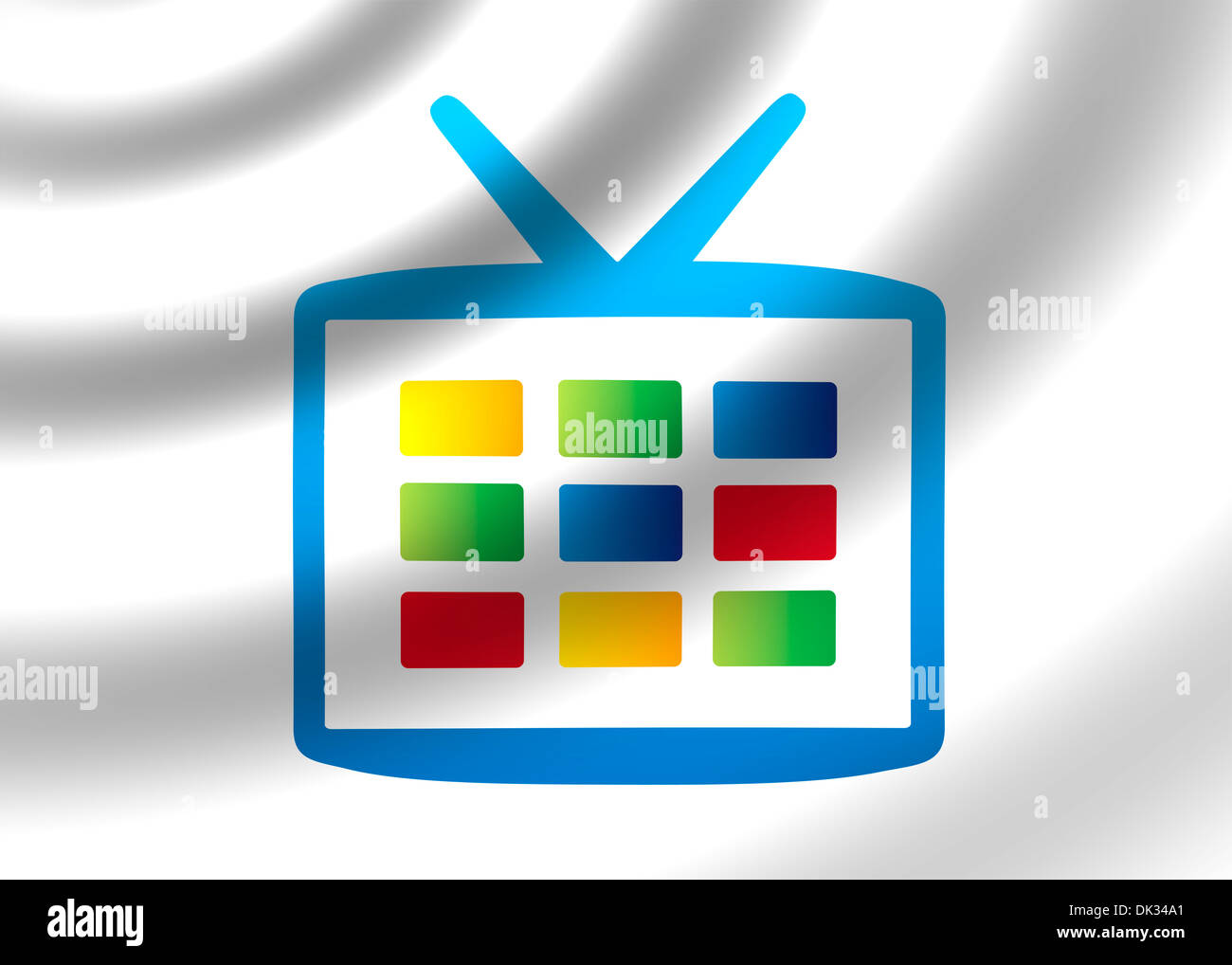 Google TV logo symbol icon flag emenblem Stock Photo - Alamy
