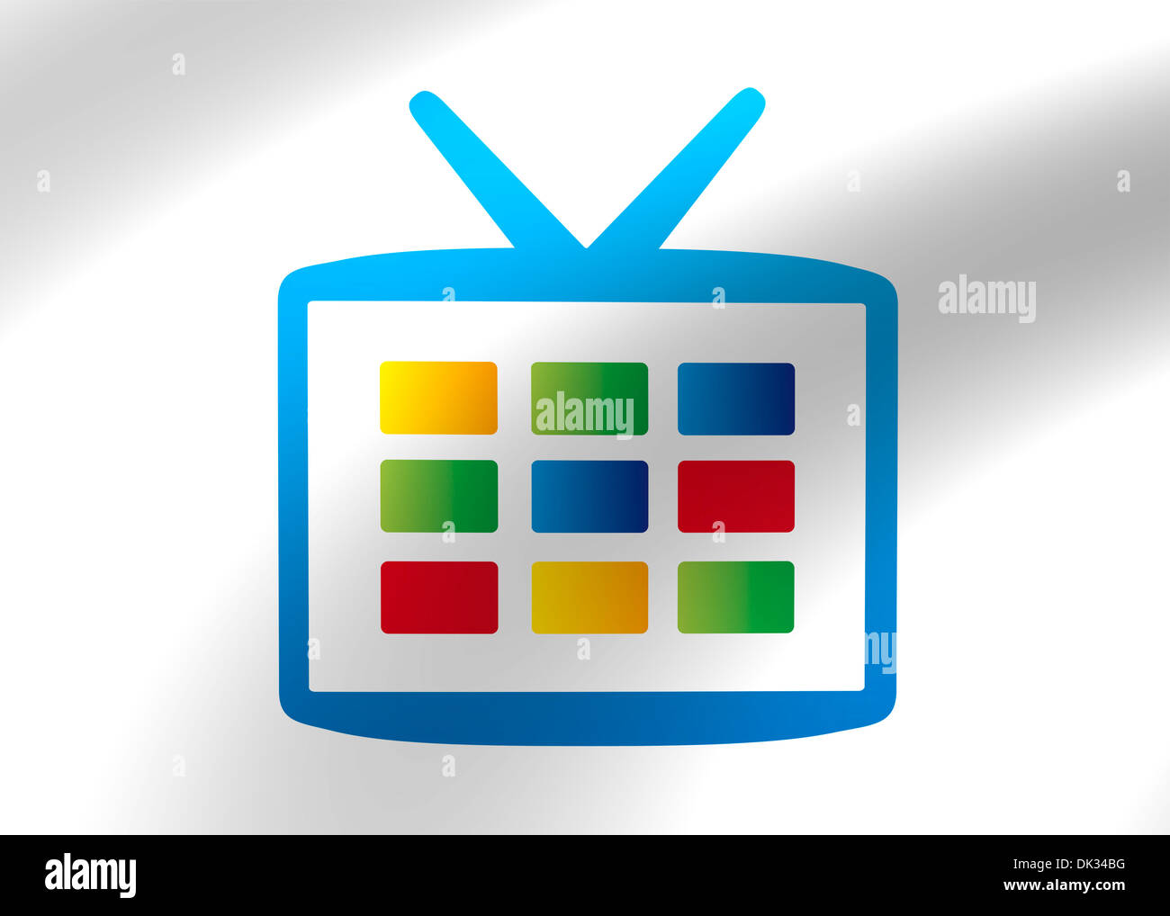Google TV logo symbol icon flag emenblem Stock Photo - Alamy