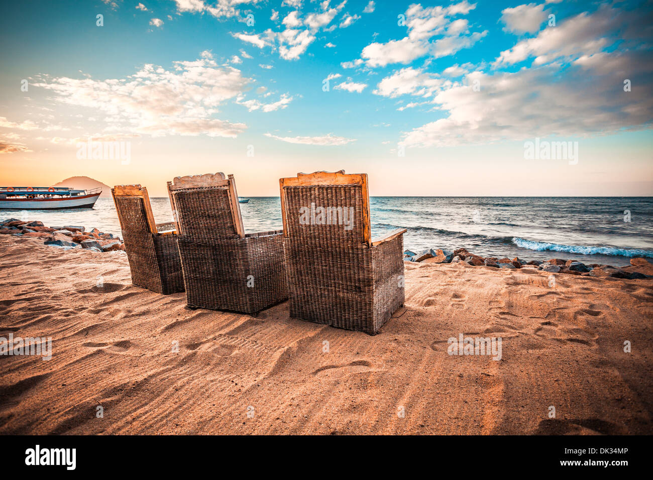 Malawi sunset hi-res stock photography and images - Alamy