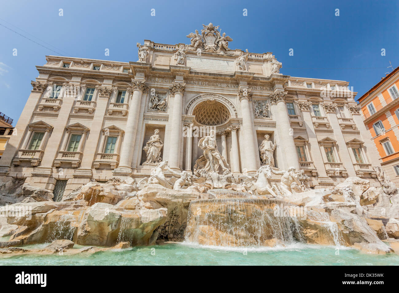 Trevi fountain,Rome Italy Stock Photo - Alamy