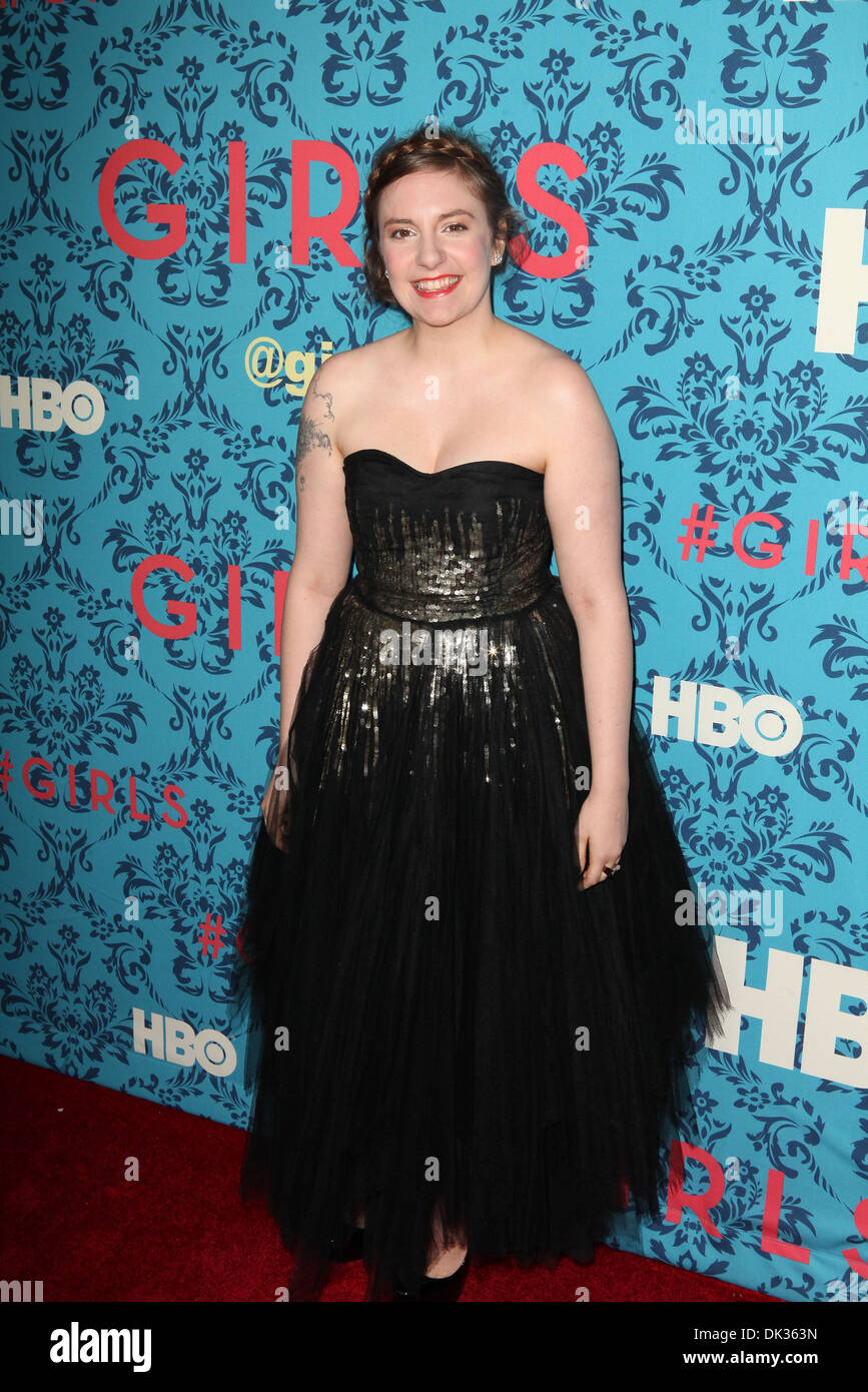 Lena Dunham New York Premiere of HBO's new series 'Girls' at SVA ...
