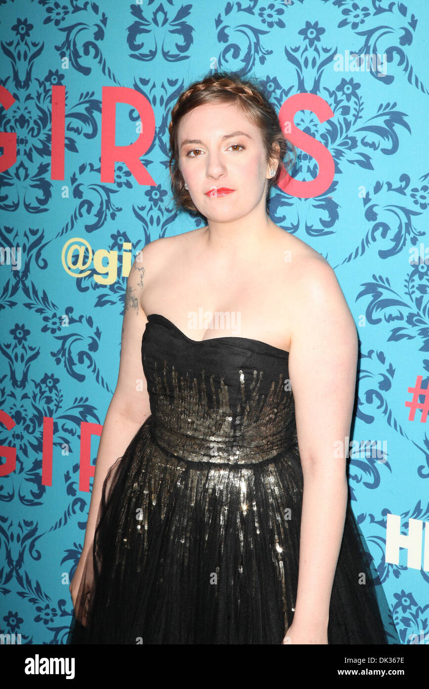 Lena Dunham New York Premiere of HBO's new series 'Girls' at SVA ...