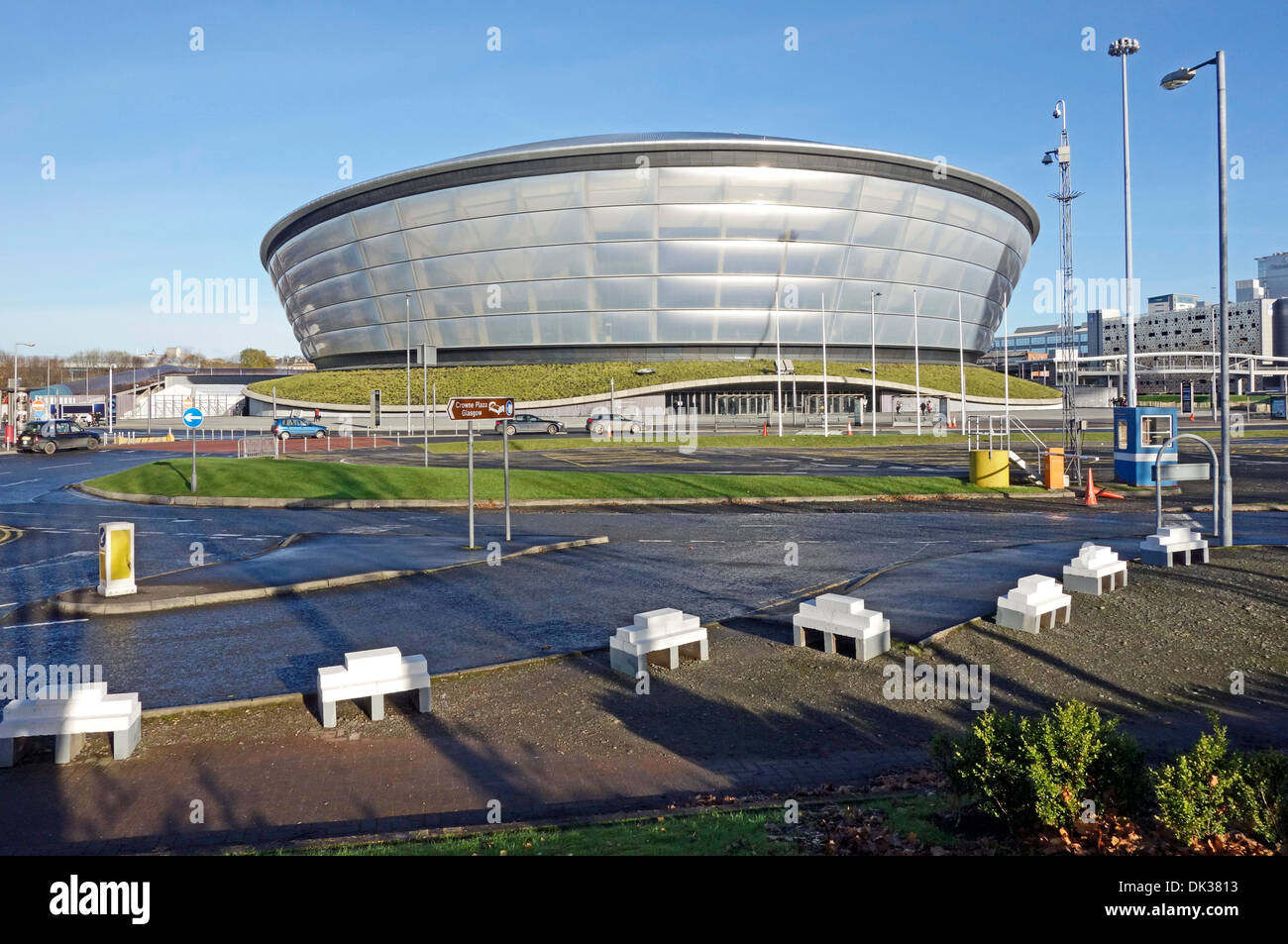 Newly completed SSE The Hydro venue as part of Scottish Exhibition and ...