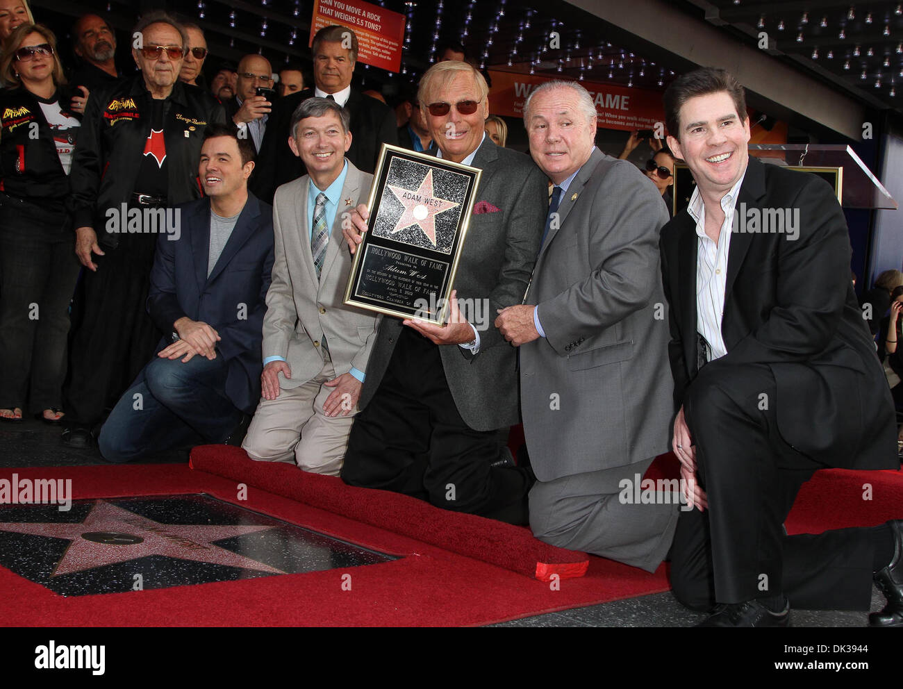 Seth MacFarlane Leron Gubler Adam West Tom LabBonge and Ralph Garman ...