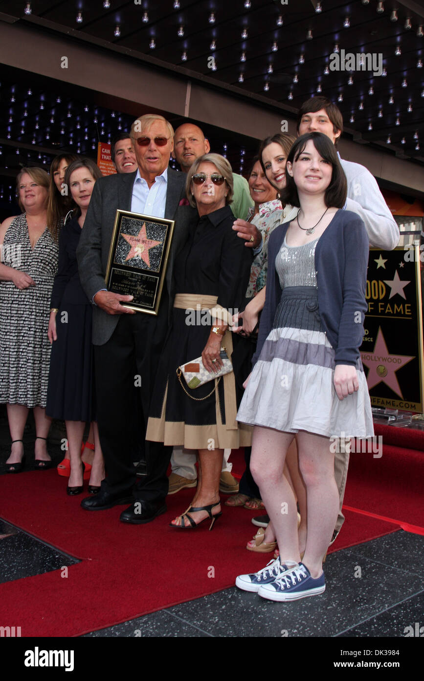 Adam west and walk of fame hi-res stock photography and images - Alamy