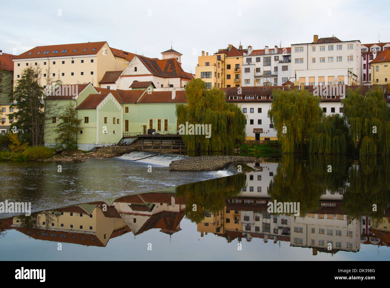 Pisecky Hrad the castle and Prachenske muzeum museum by River Otava ...