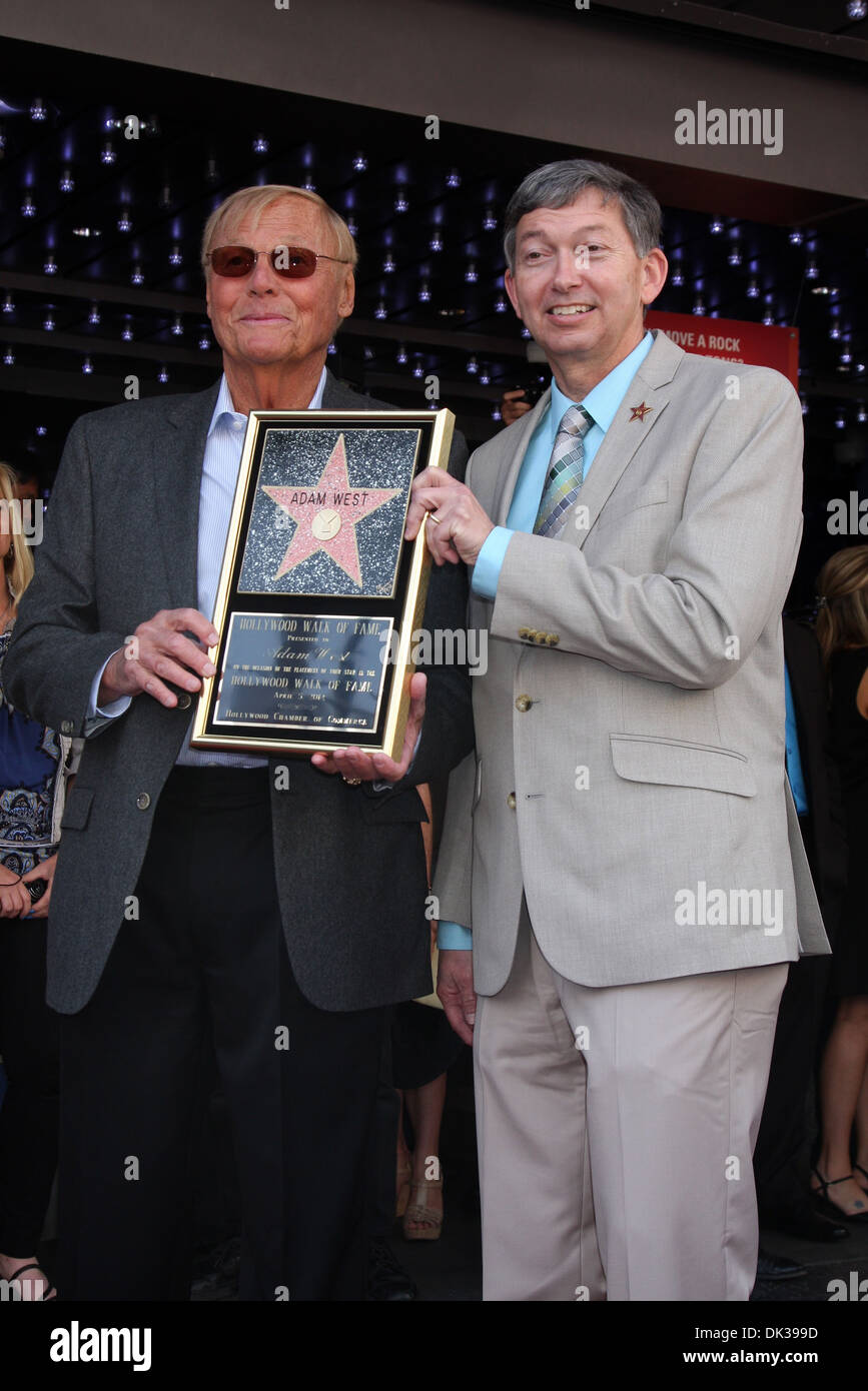 Adam west and walk of fame hi-res stock photography and images - Alamy