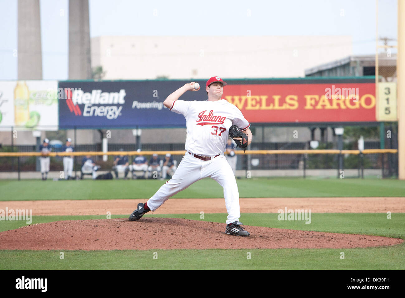 Feb. 26, 2011 - Corpus Christi, Texas, U.S - Hoosier P (17) Blake Monar ...