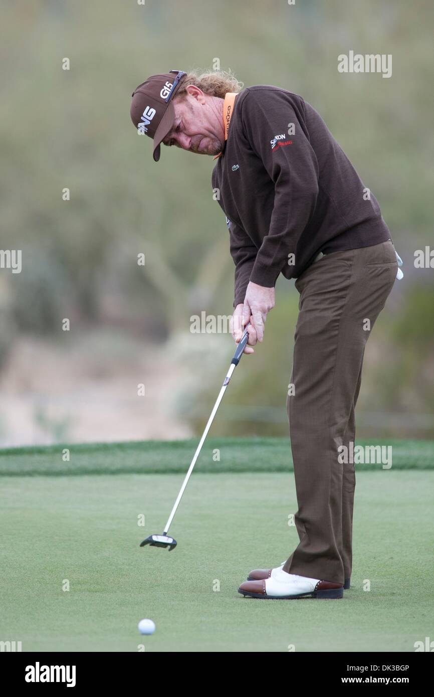 Feb 26, 2011 - Marana, Arizona, U.S. - MIGUEL ANGEL JIMENEZ during his ...