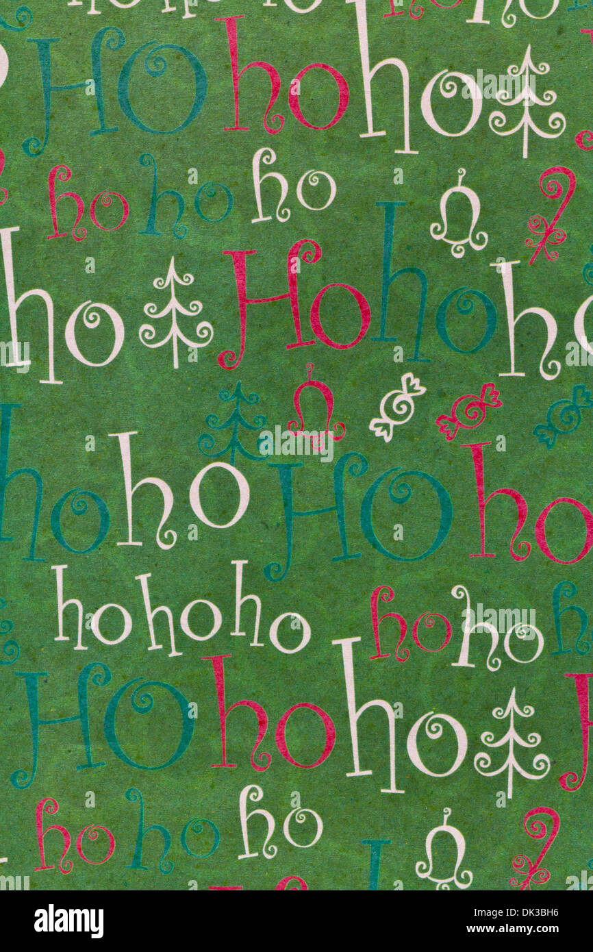 Christmas Ho Ho Ho Background Vertical - Green Christmas Ho Ho Ho ...