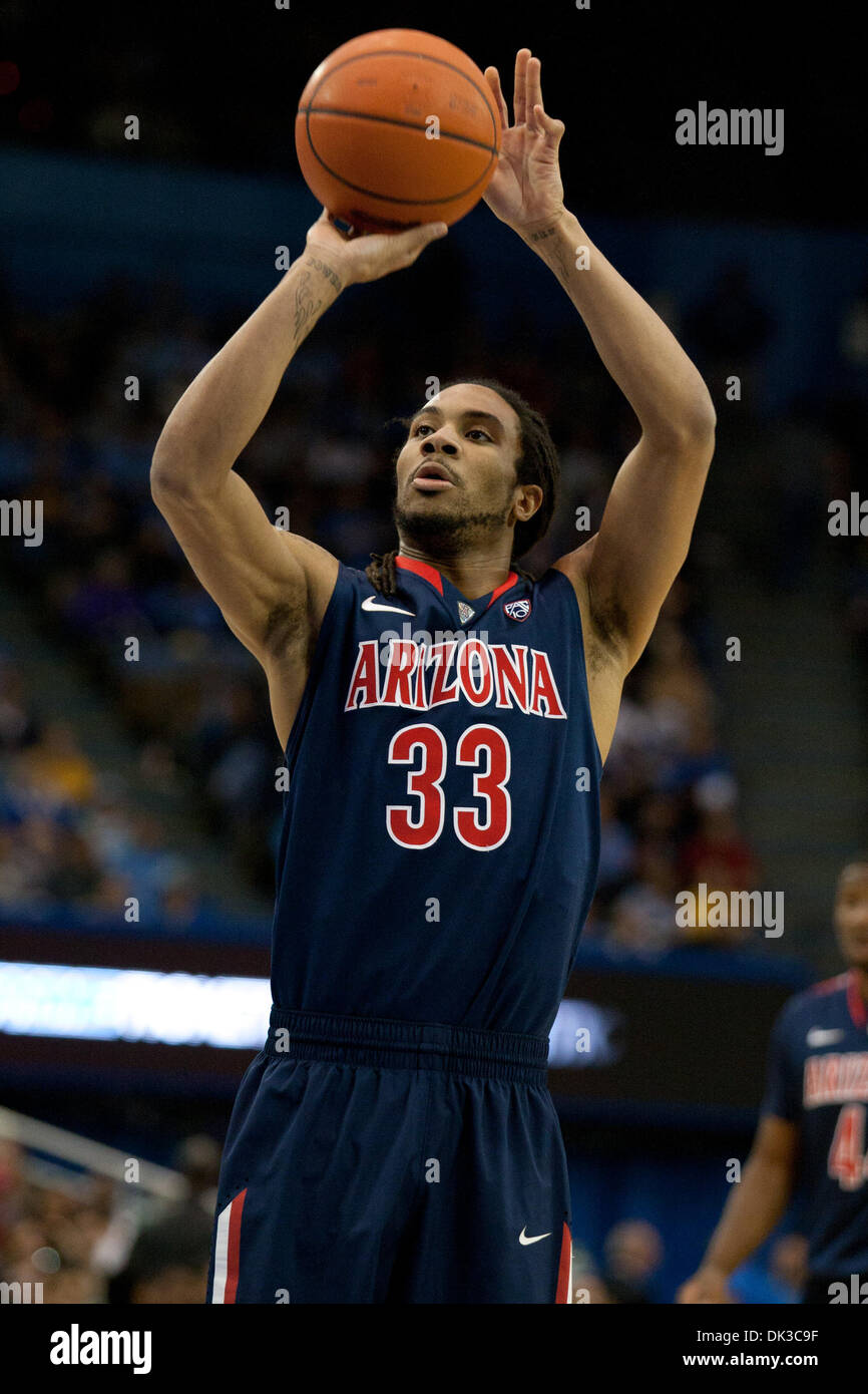 Feb. 26, 2011 - Westwood, California, U.S - Arizona Wildcats forward ...