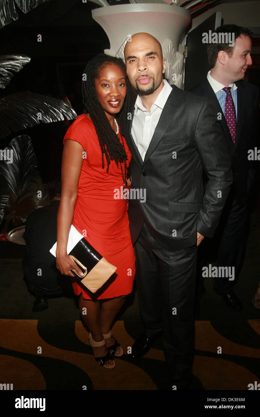 Guest and Actor Jacinto Taras Riddick Broadway opening night afterparty ...