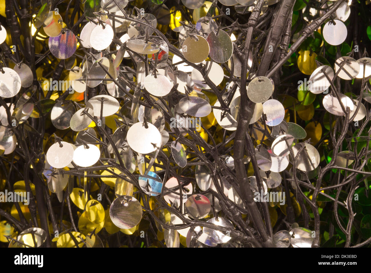 Sparkly christmas decor hi-res stock photography and images - Alamy