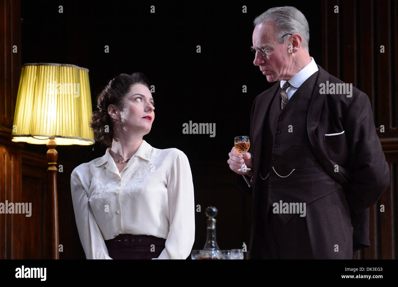 Anna chancellor the browning version hi-res stock photography and ...