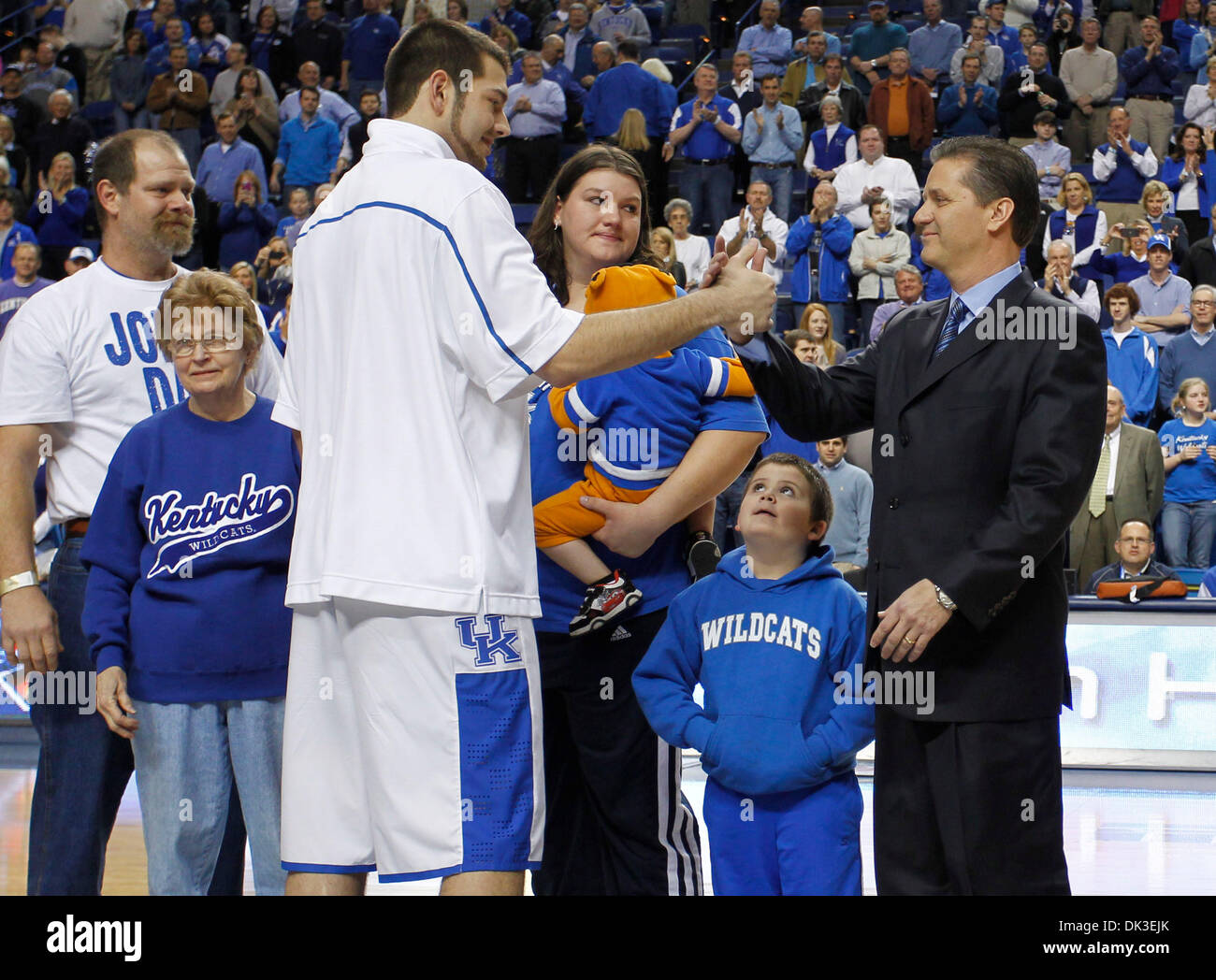 Mar. 1, 2011 - Lexington, KY, USA - Kentucky coach John Calipari ...