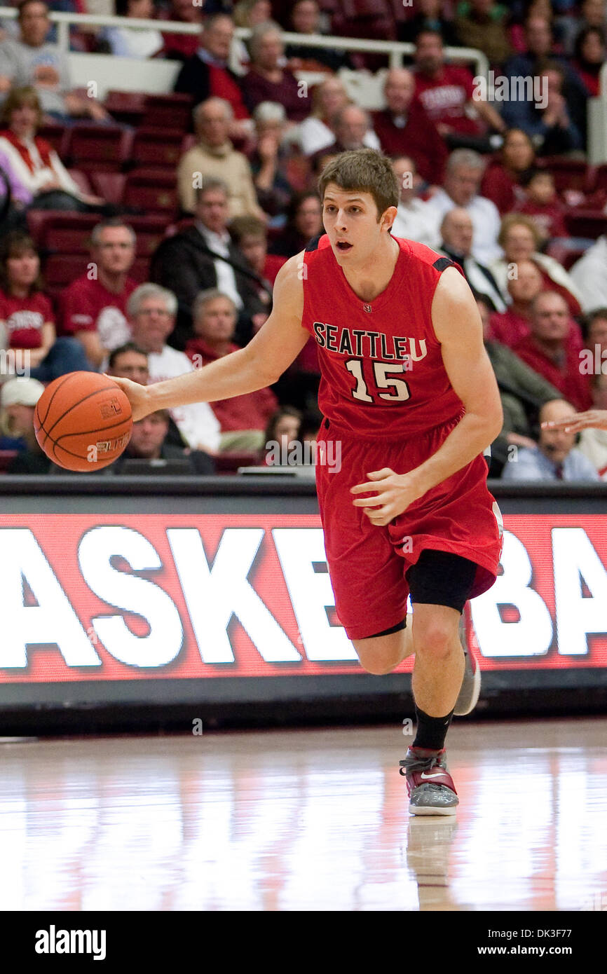 Mar. 1, 2011 - Stanford, California, U.S - Seattle Redhawks forward ...