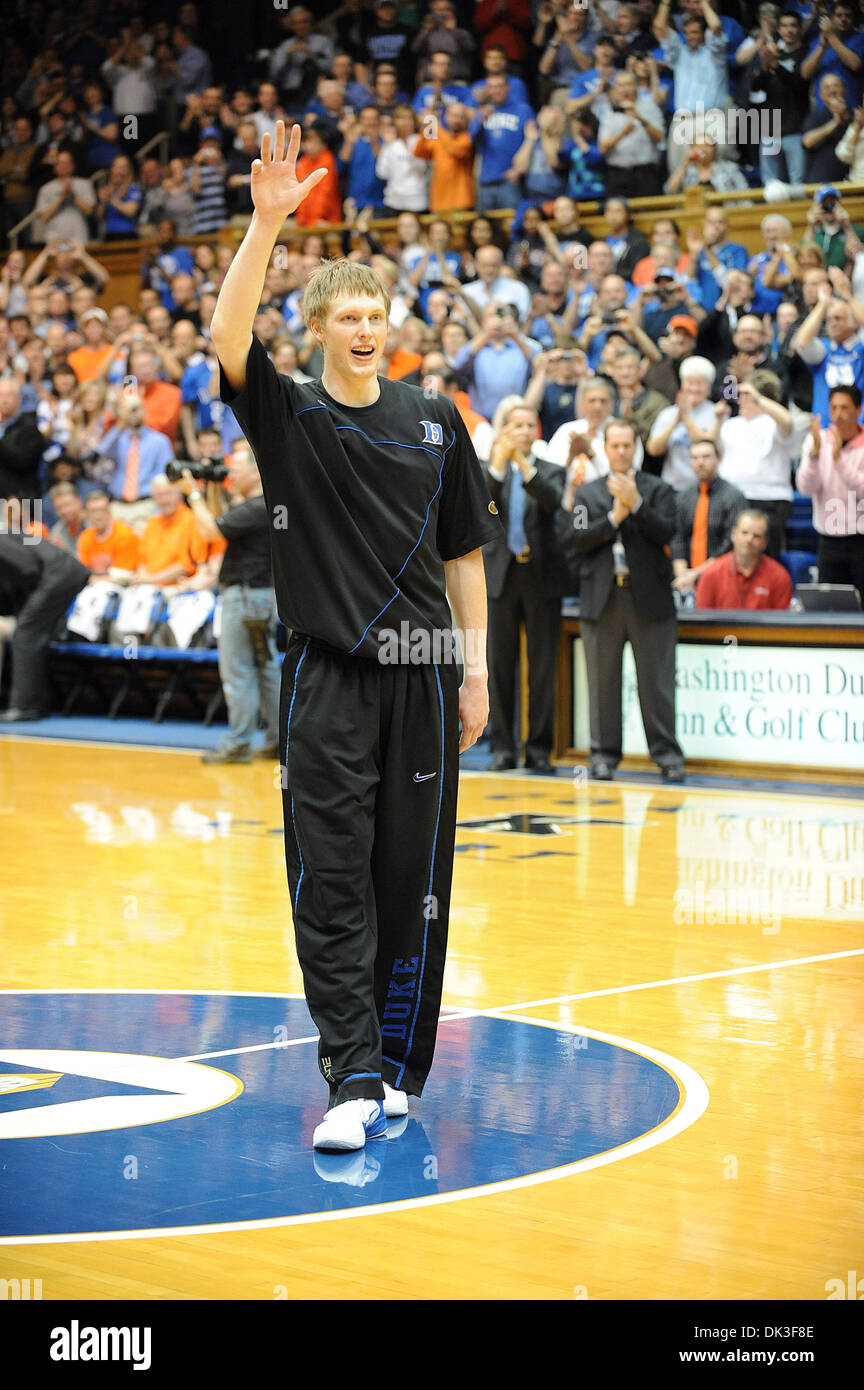 Mar 2, 2011 - Durham, North Carolina; USA - Duke Blue Devils (12) KYLE ...