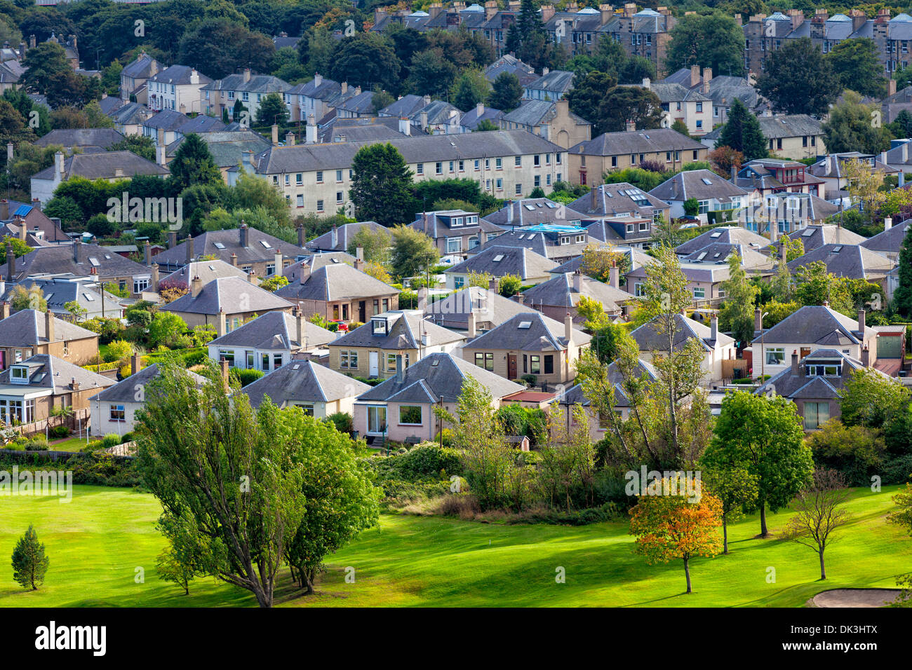 Suburb house aerial hi-res stock photography and images - Alamy