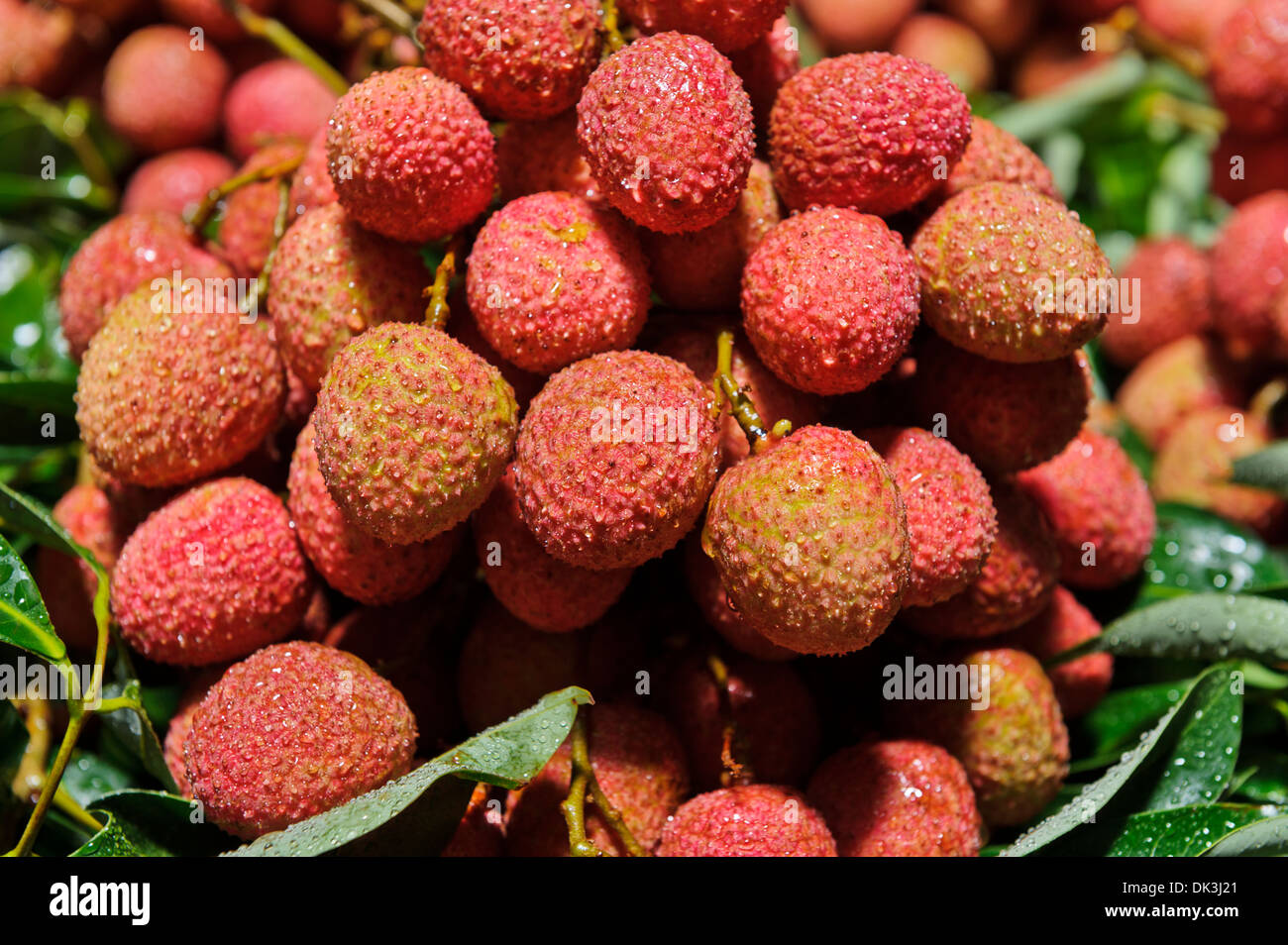 Tropical fruit lychee mauritius hi-res stock photography and images - Alamy