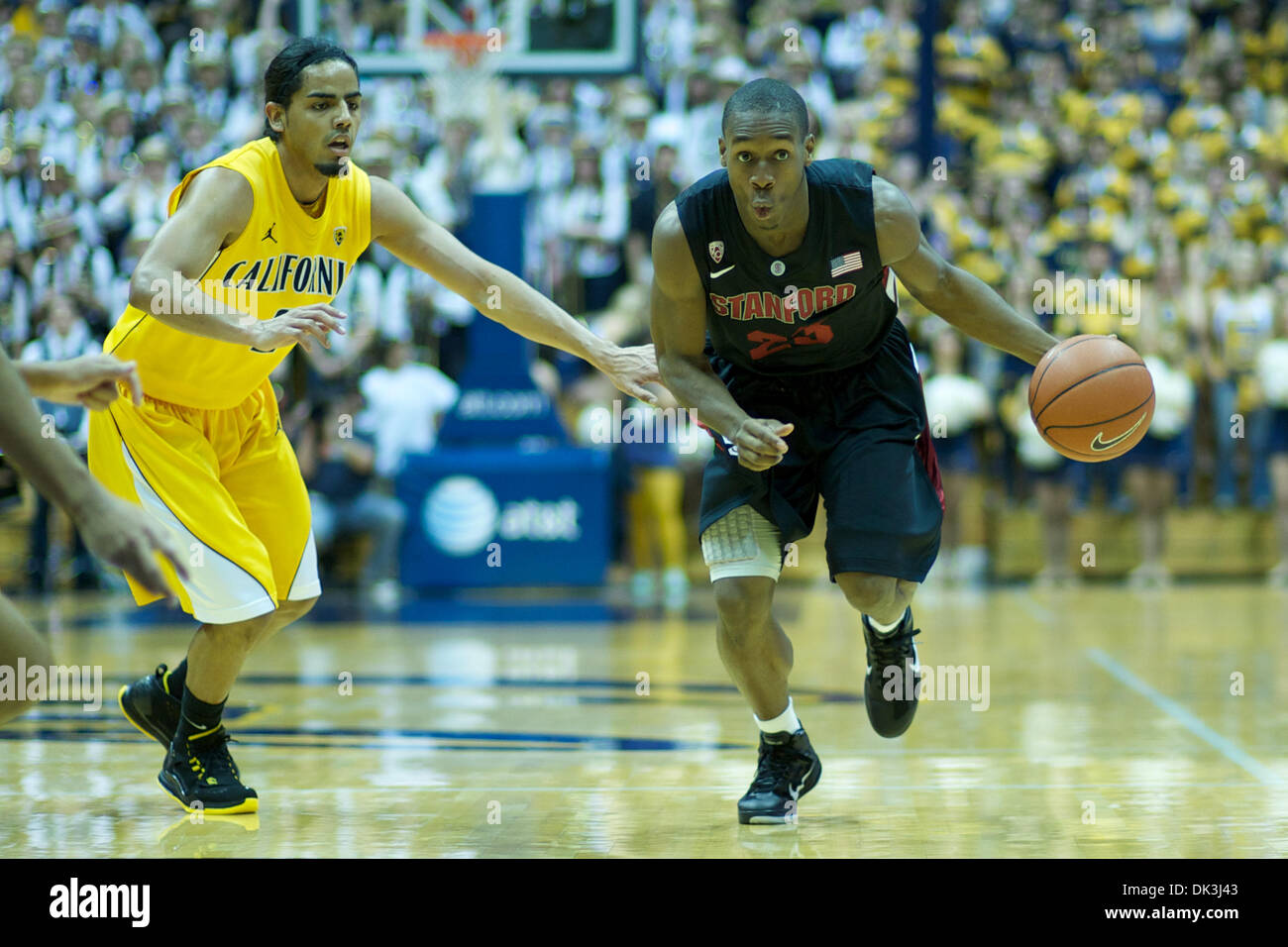 Mar. 5, 2011 - Berkeley, California, U.S - Stanford Cardinal guard ...