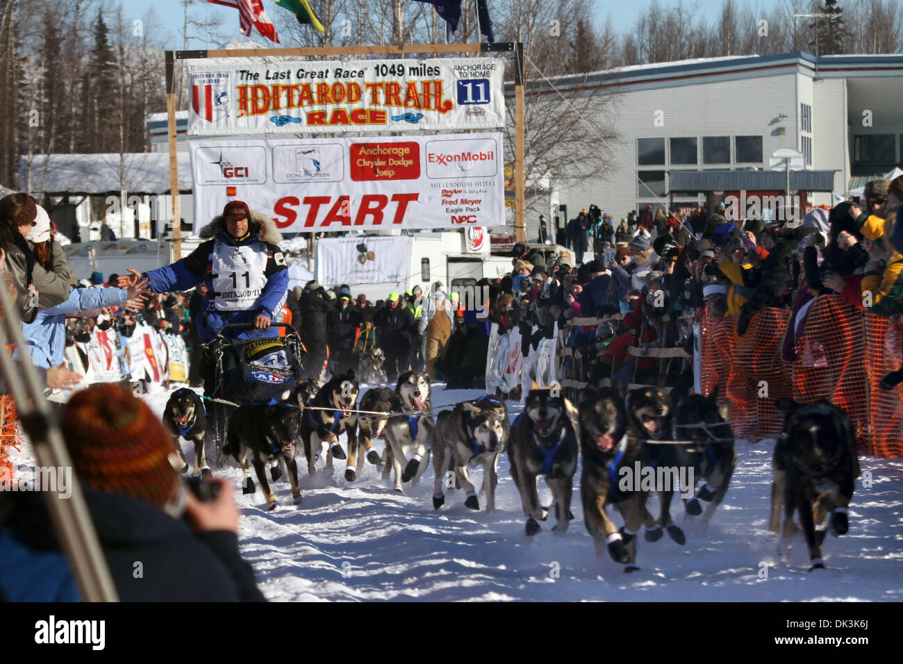Mar 06, 2011 - Willow, Alaska, U.S. - Four-time Iditarod Champion ...