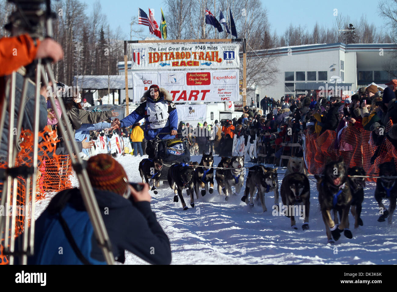 Mar 06, 2011 - Willow, Alaska, U.S. - Four-time Iditarod Champion ...