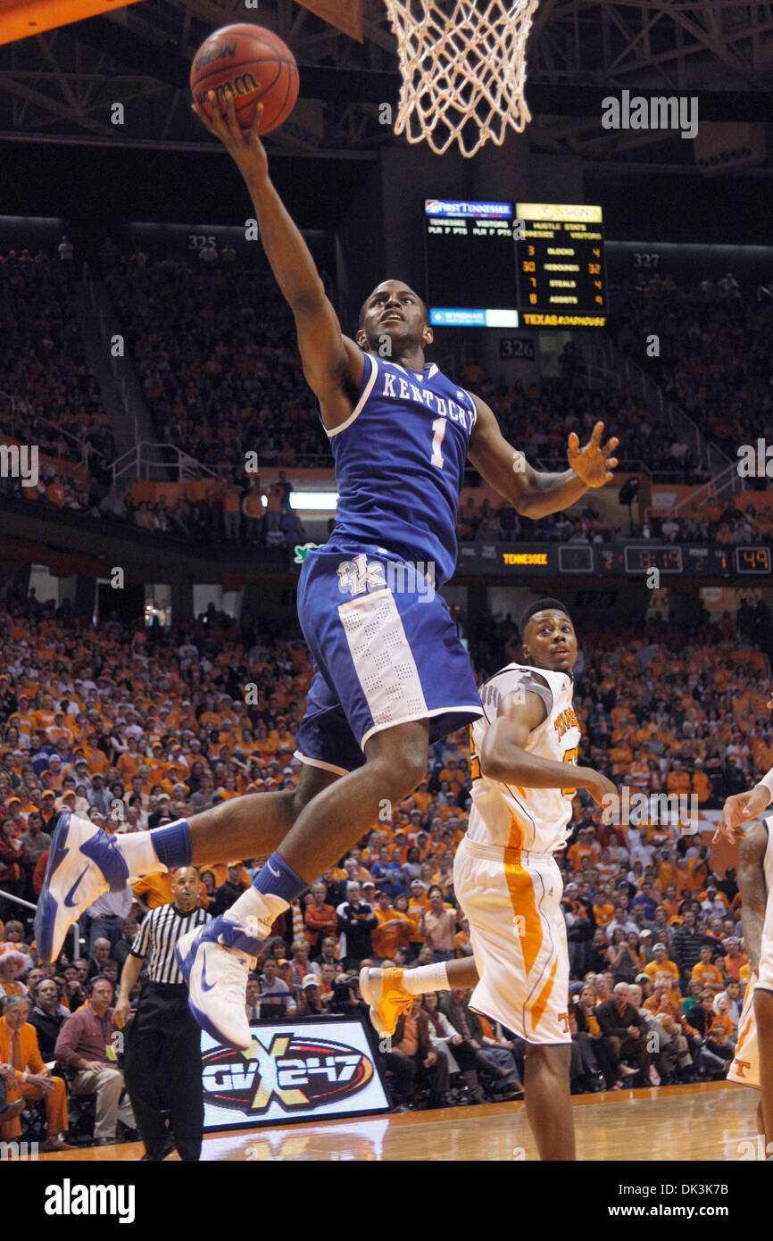 Mar. 6, 2011 - Lexington, KY - UK''s Darius Miller got by Tennessee's ...
