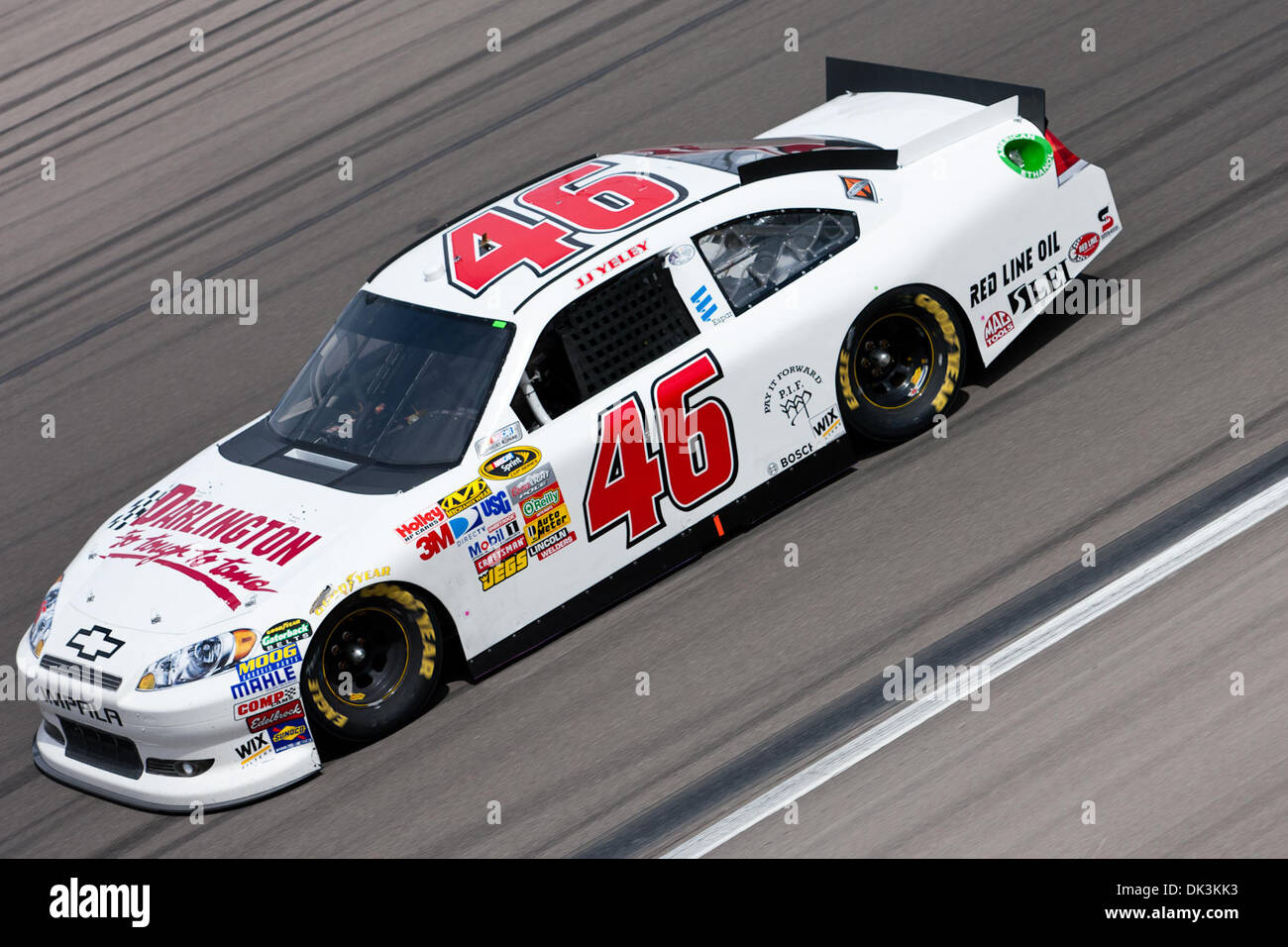 Mar. 6, 2011 - Las Vegas, Nevada, U.S - J.J. Yeley, driver of the #46 ...