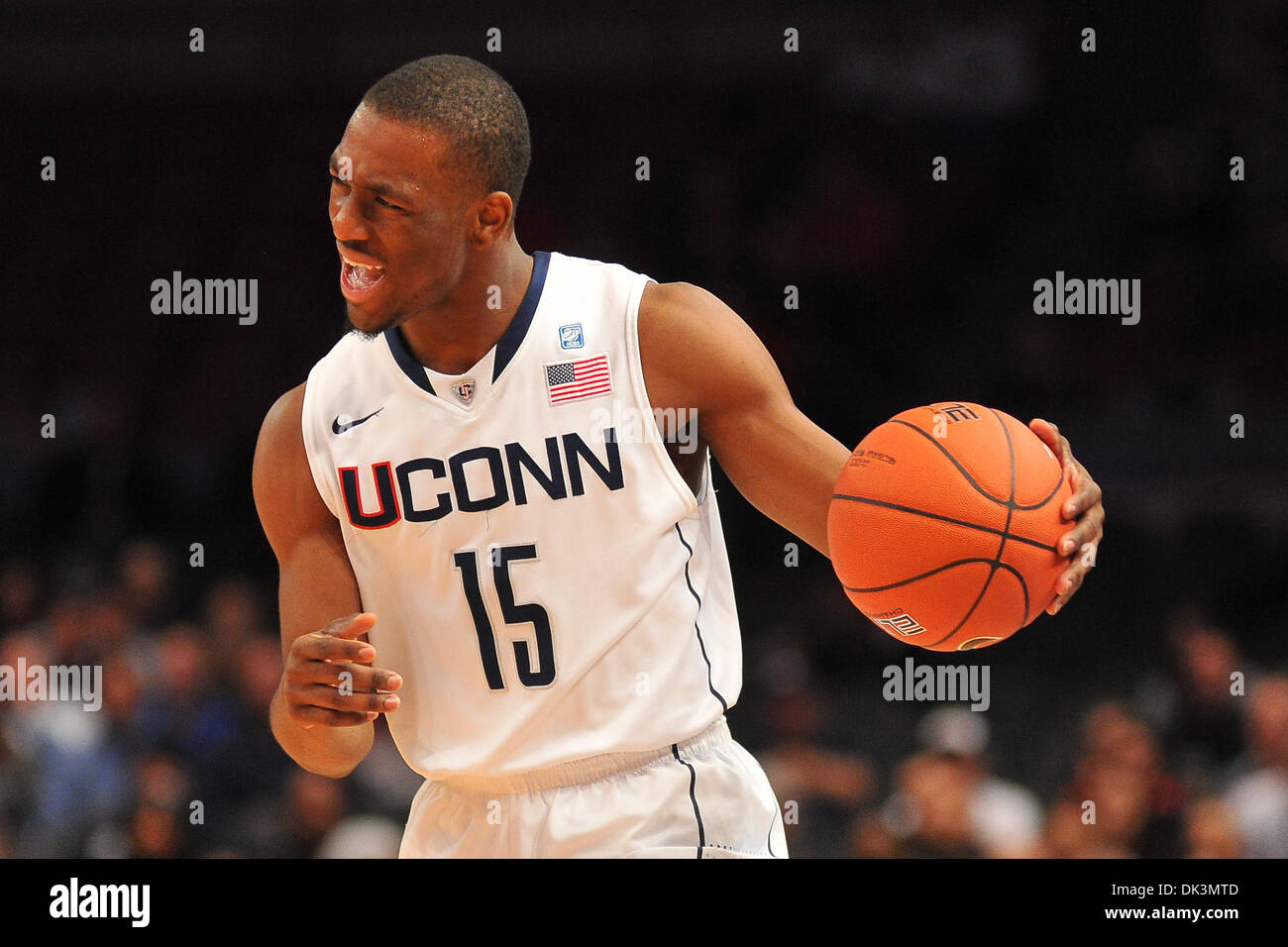 Mar. 8, 2011 - New York, New York, U.S - Connecticut Huskies guard ...