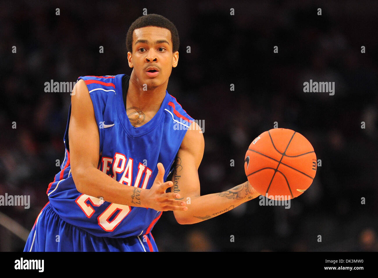 Depaul blue demons mens basketball hi-res stock photography and images ...