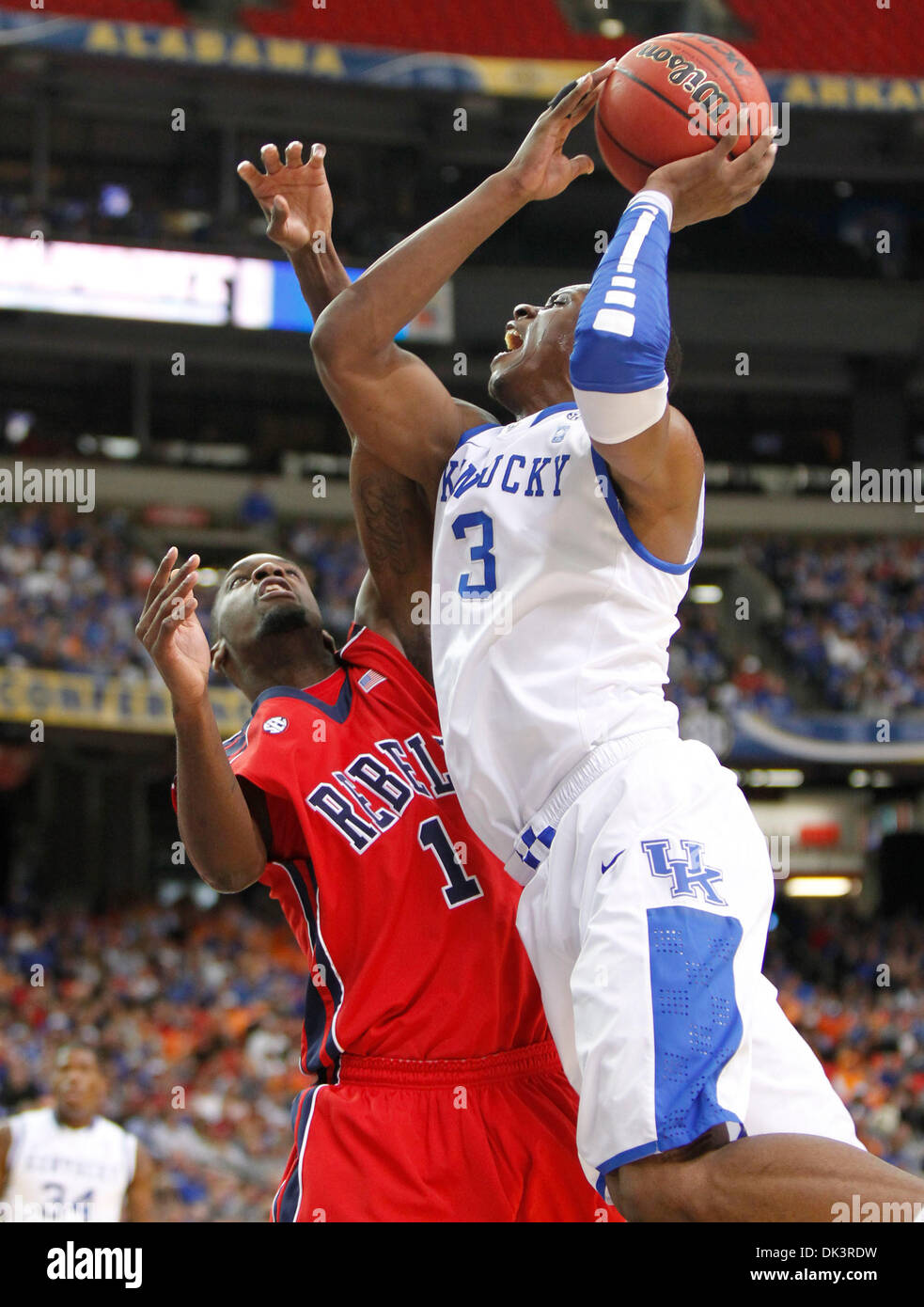 Mar. 11, 2011 - Atlanta, GA, USA - Kentucky Wildcats forward Terrence ...