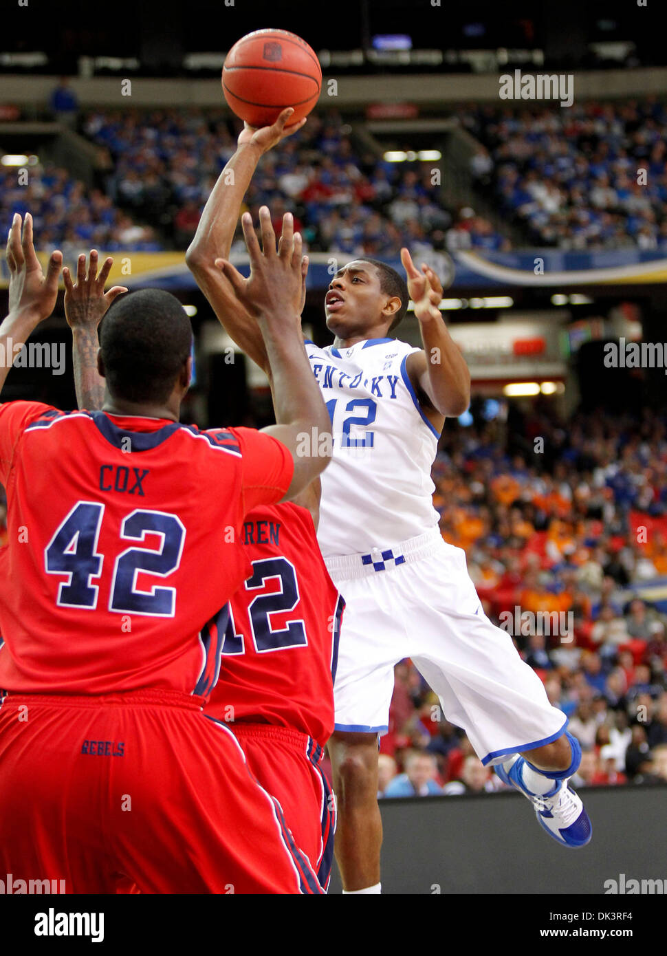 Mar. 11, 2011 - Atlanta, GA, USA - Kentucky Wildcats guard Brandon ...