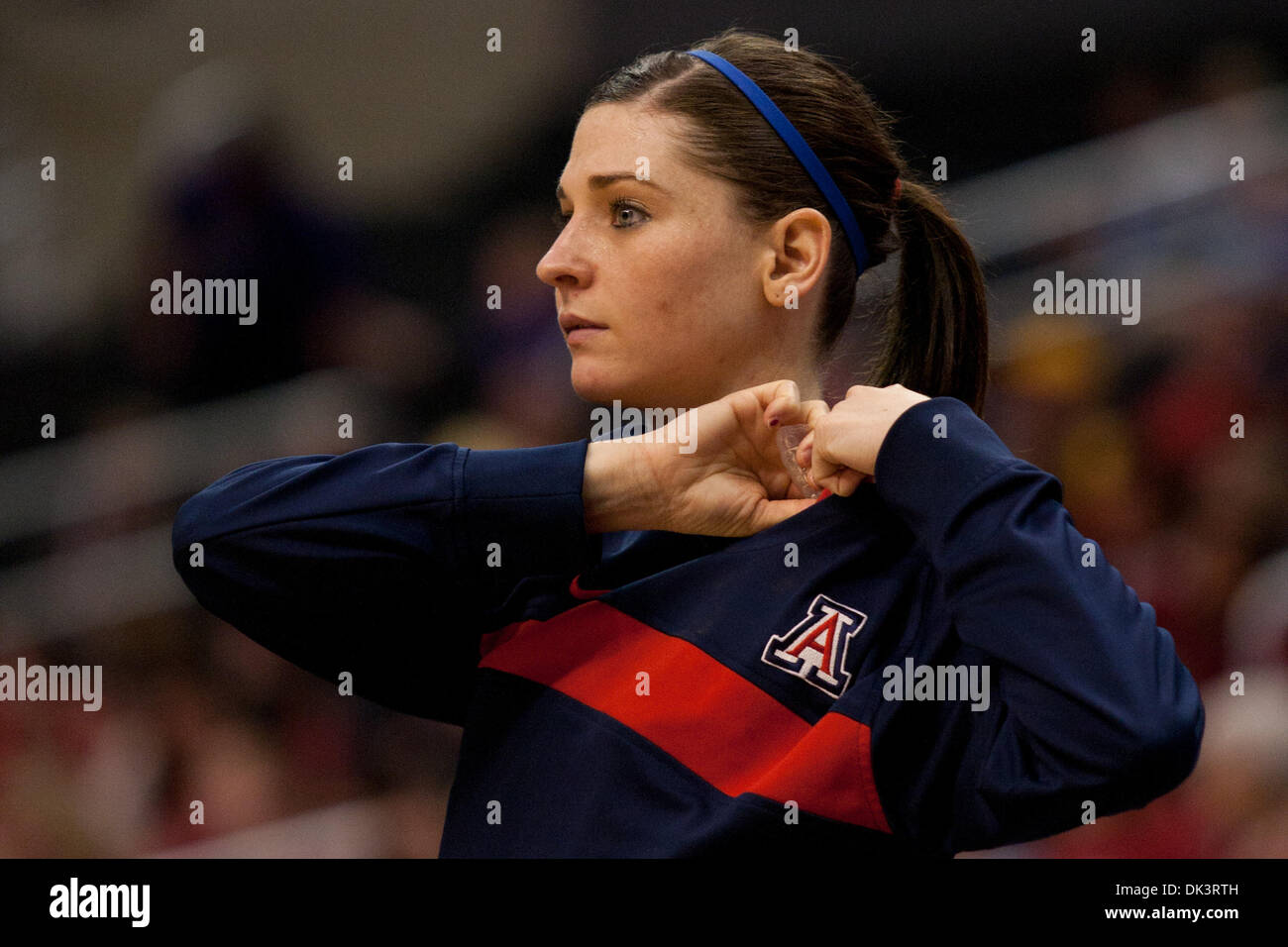 Mar. 11, 2011 - Los Angeles, California, U.S - Arizona guard Brooke ...