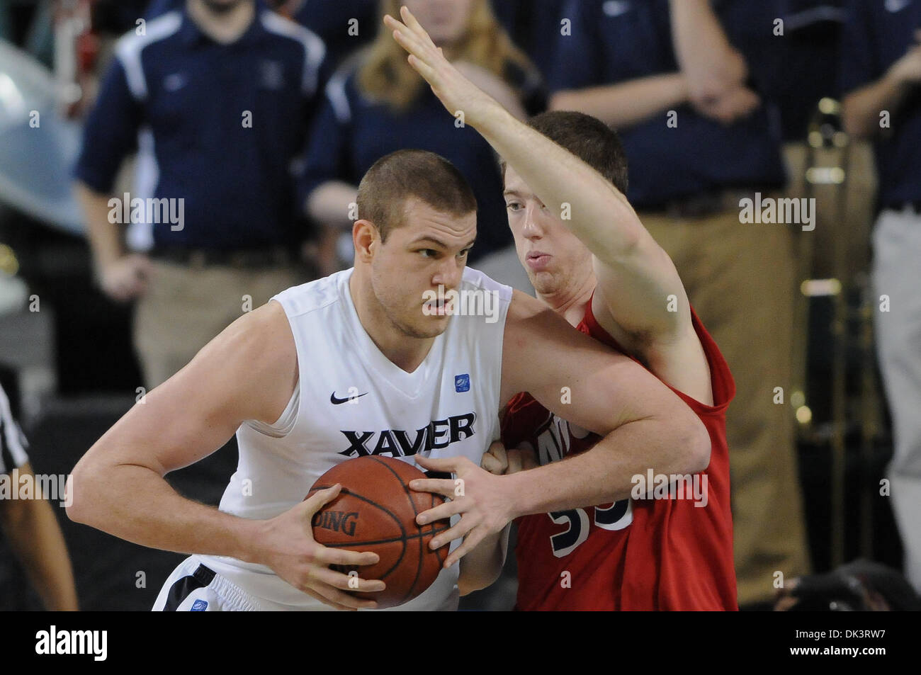 Mar. 11, 2011 - Atlantic City, New Jersey, U.S - Xavier Musketeers ...