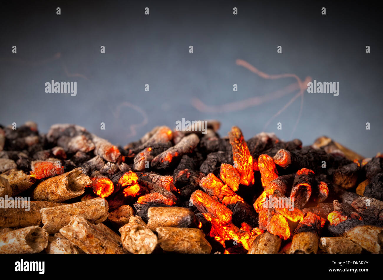 closeup image of wood pellets Stock Photo - Alamy