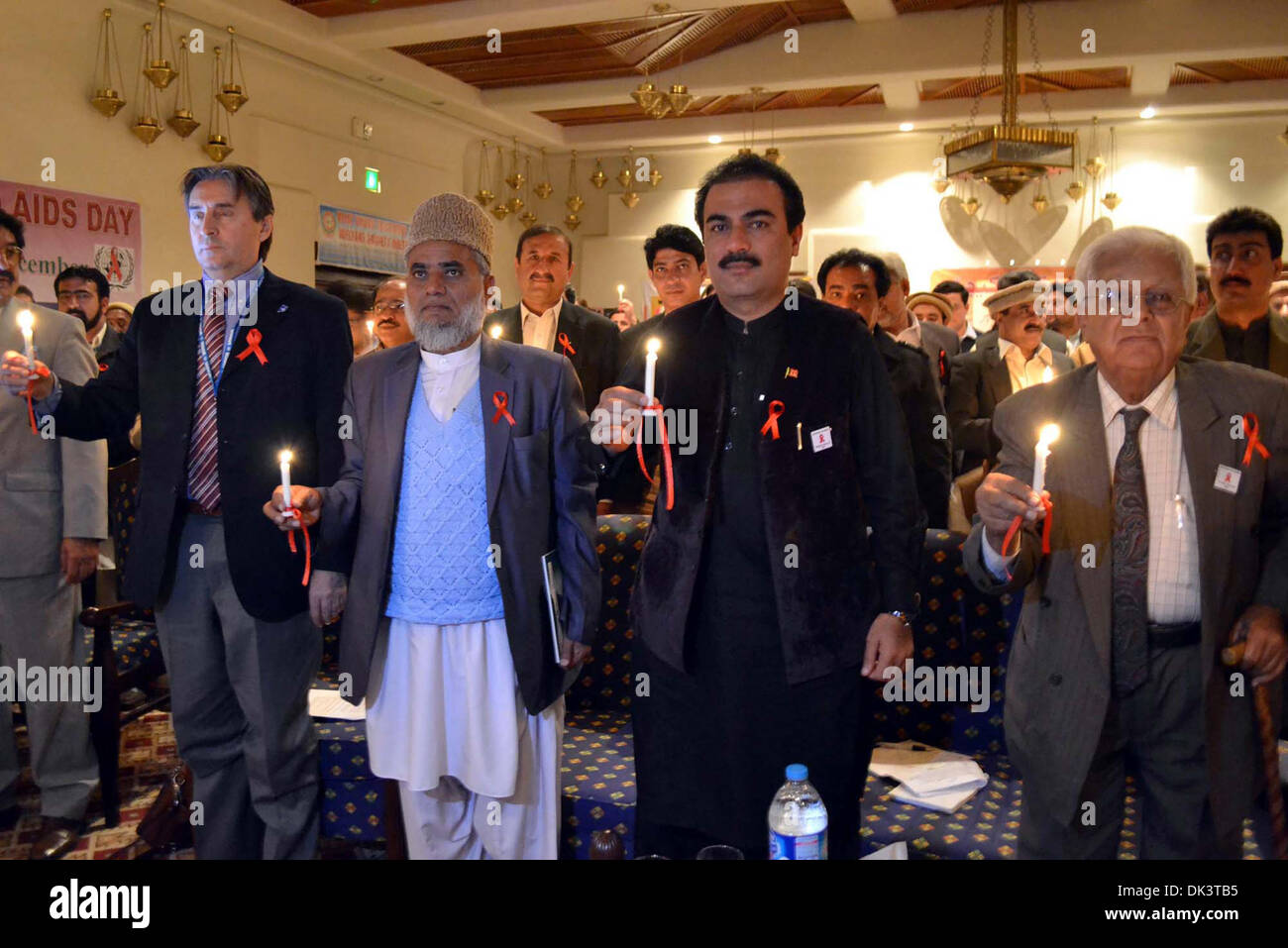 Balochistan Minister for Health, Rehmat Saleh Baloch Enlighten candle ...