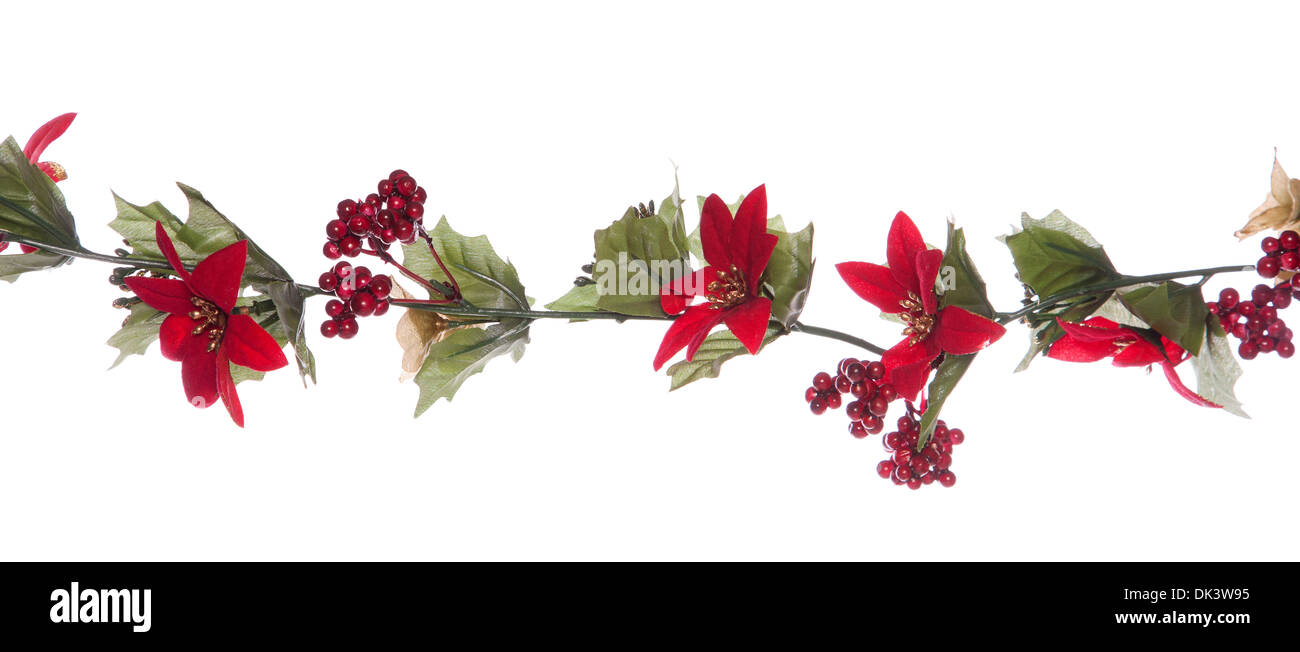 Garland border hi-res stock photography and images - Alamy