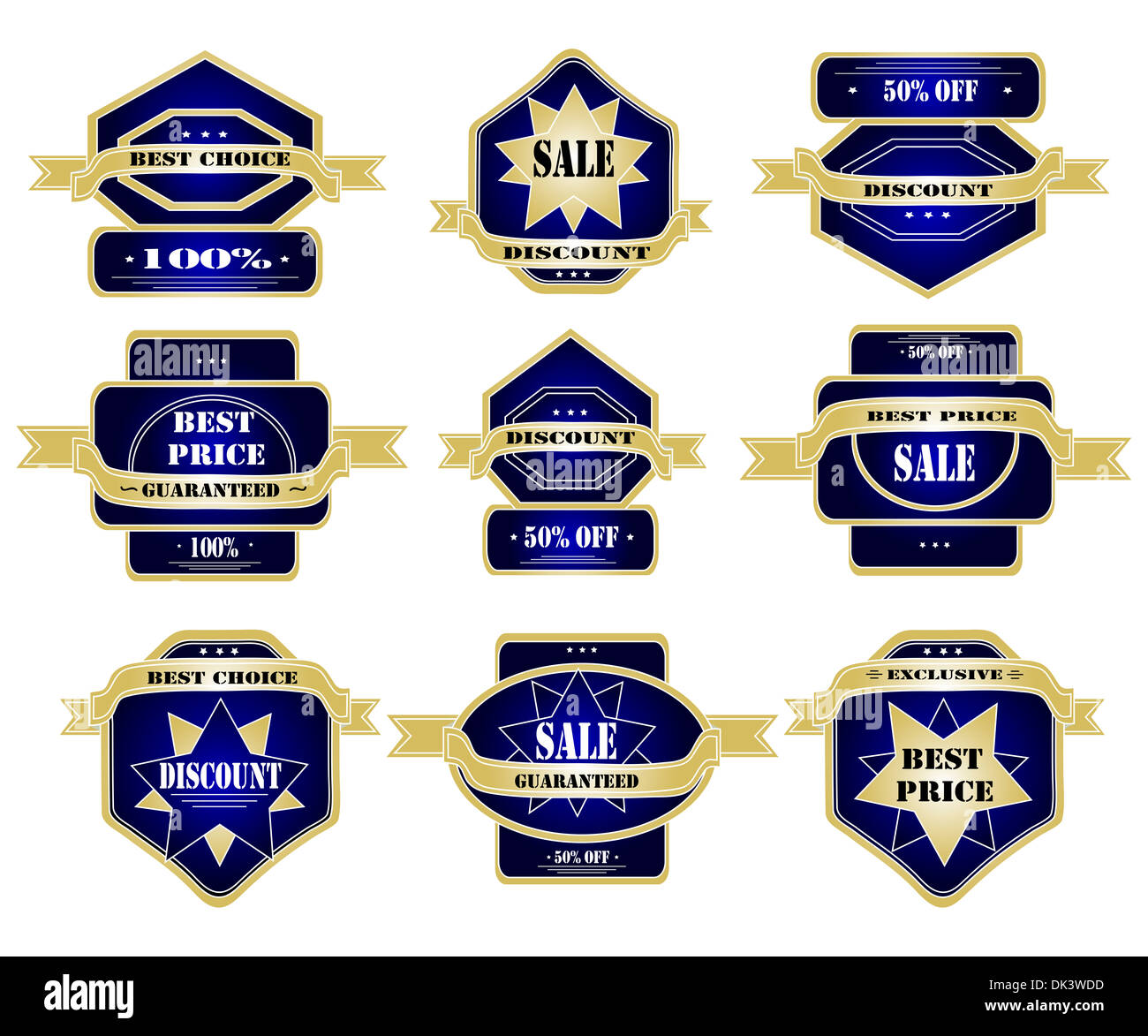 Set of label. Vector Stock Photo - Alamy