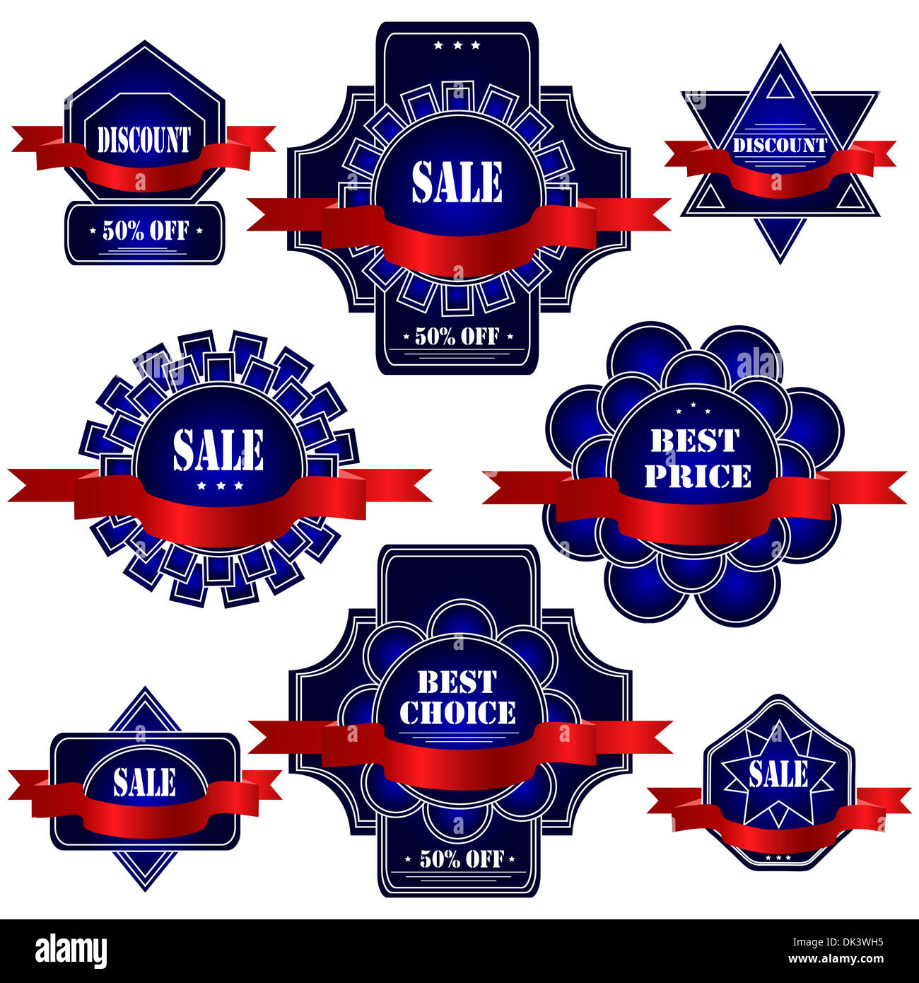 Set of label. Vector Stock Photo - Alamy